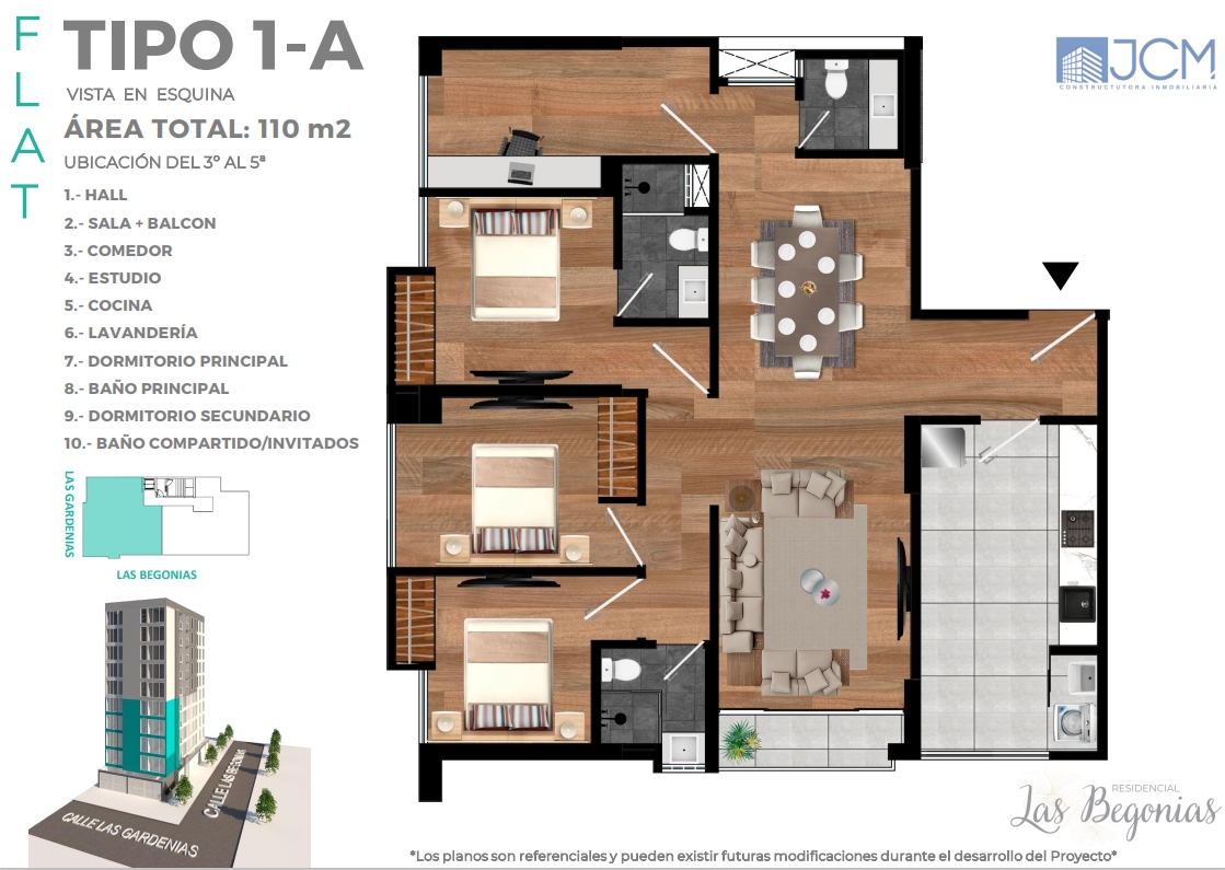 Las Begonias | Jcmconstrucciones